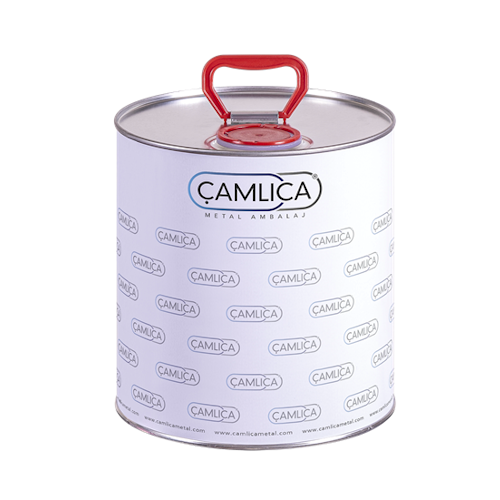 Çamlıca Metal Ambalaj | 1,4 Liter Cylinder Tin Box